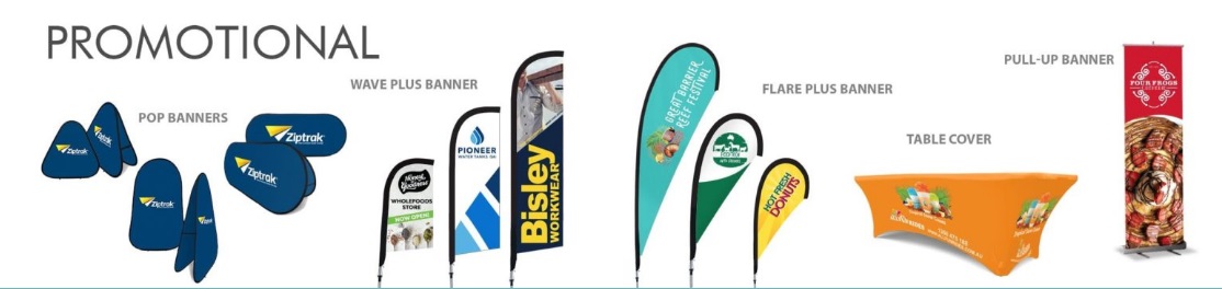Custom Banners For Brand Recognition At Event Display