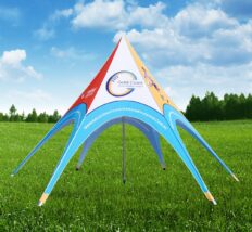 Single Pole Tent & Star Shade Range | Extreme Marquees