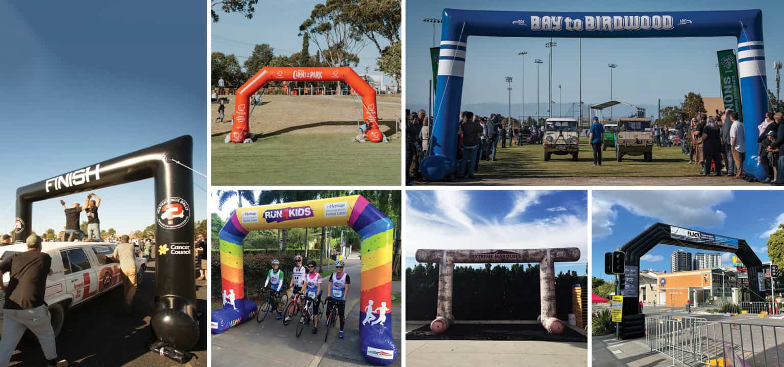 Custom Inflatable & Promotional Arches | Extreme Marquees