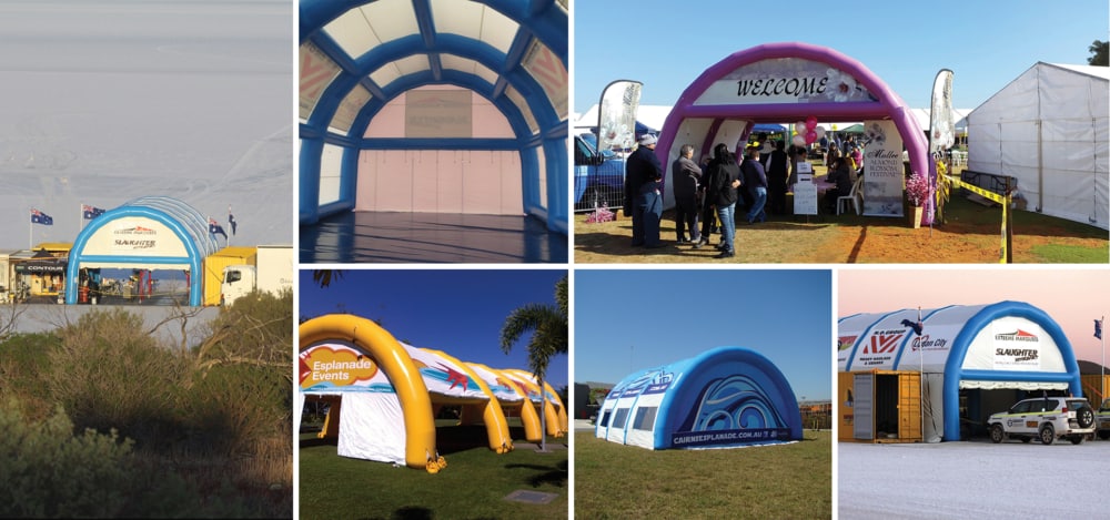 Huge Custom Made Inflatable Tents | Extreme Marquees