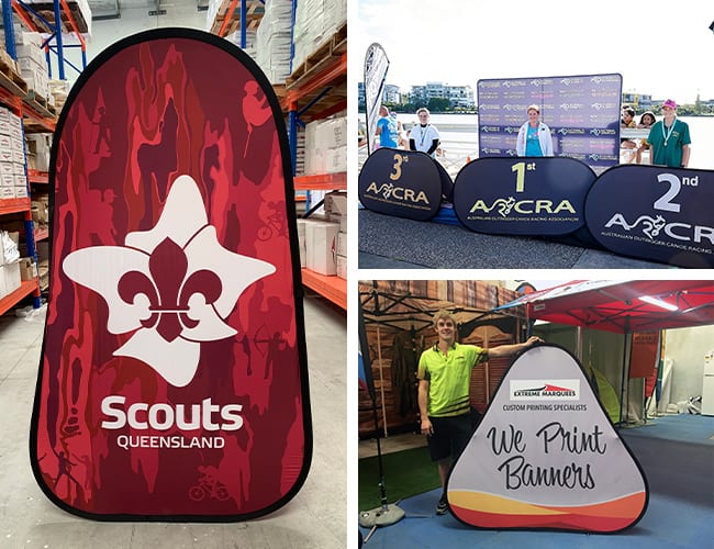 Pop Up Banners at Best Prices in Australia | Extreme Marquees