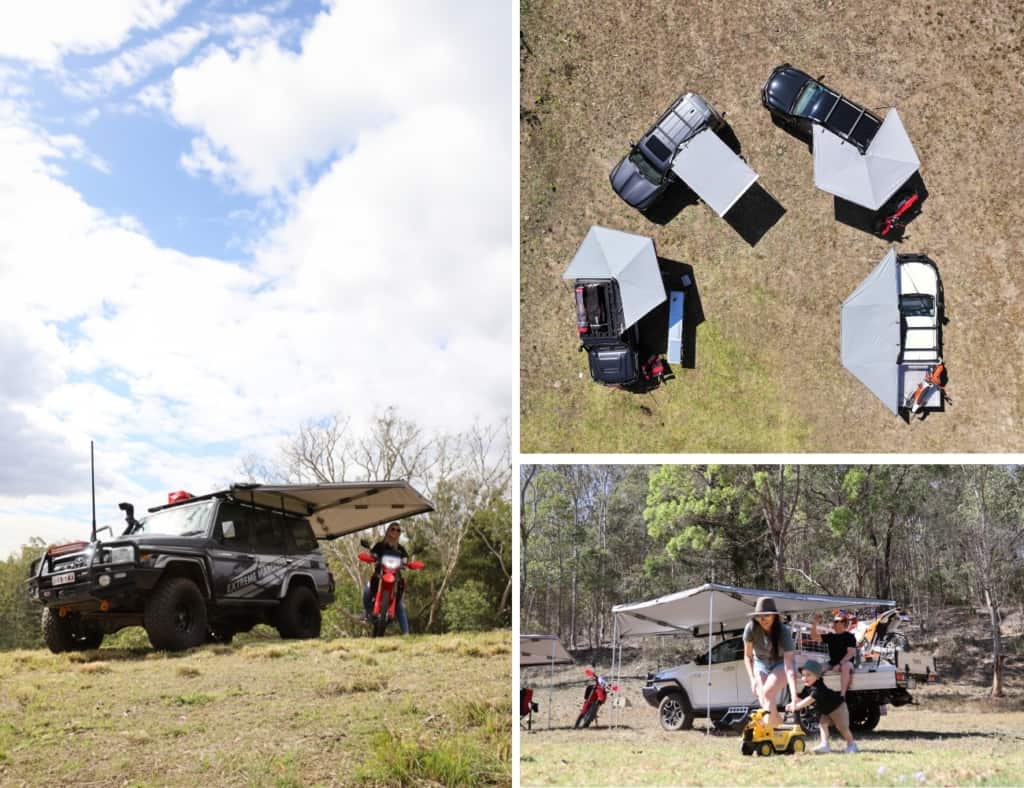 4WD Awning for Car | 270 & 180 Car Awnings Free Standing